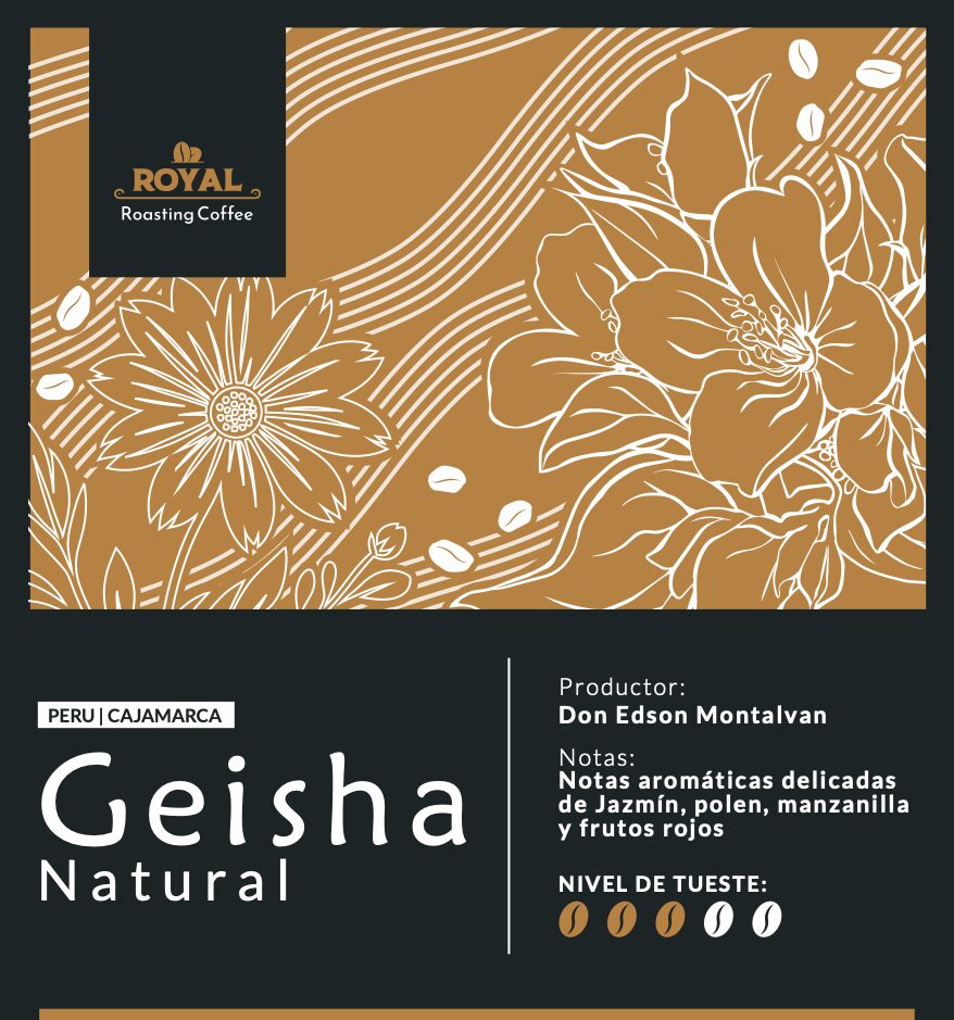 PERÚ GEISHA NATURAL - ROYAL ROASTING COFFEE